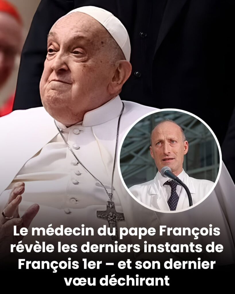 Les révélations du médecin du Pape François 1er : Une plongée intime ...